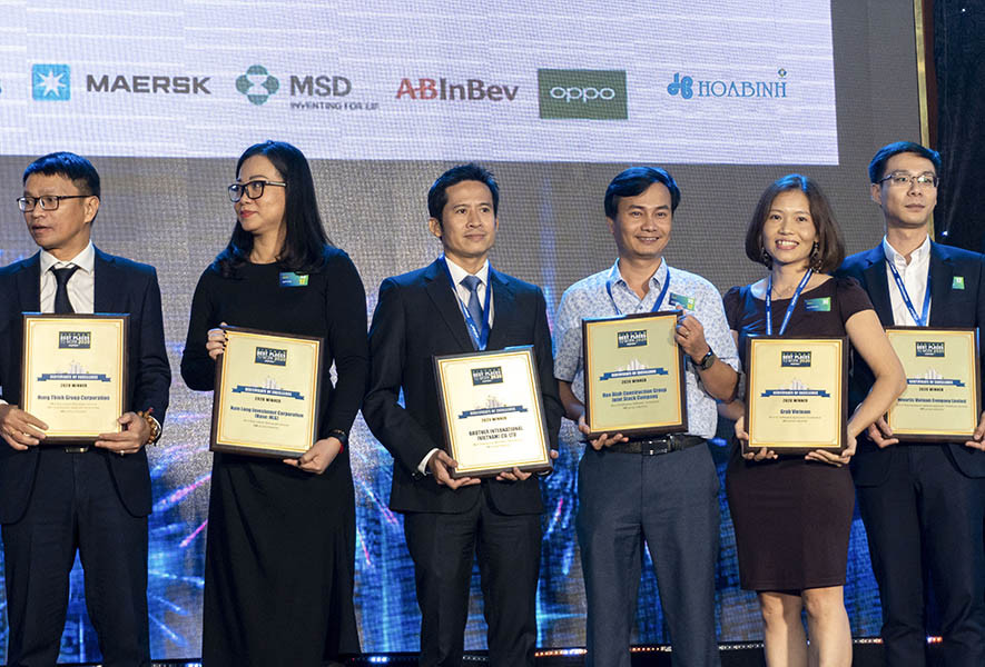 HBC in Top 10 Enterprises with Happy Human Resources | Hbcg.vn